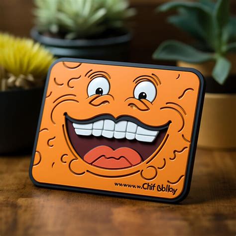 Tarjeta De Visita De Escritura De Comedia Colores Ingeniosos Laminado