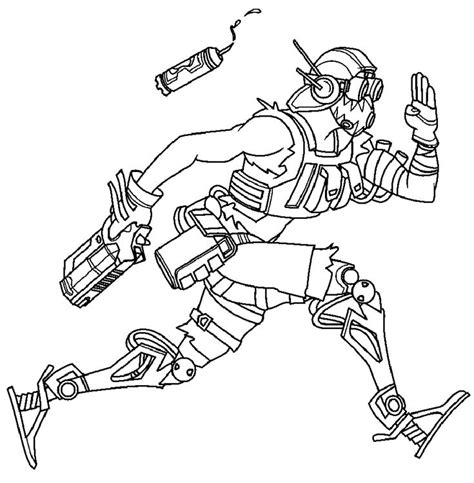 apex legends para colorear 11 Divertirse con los niños
