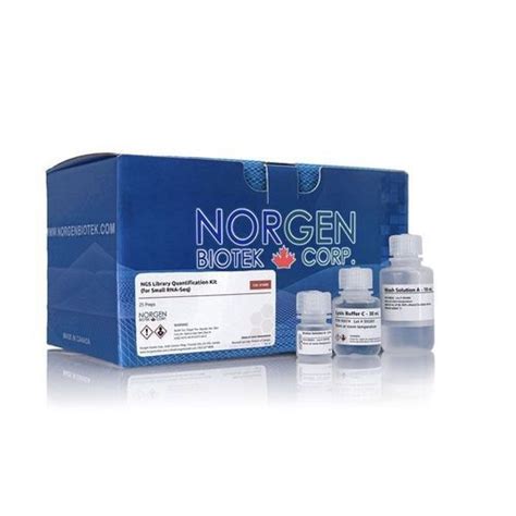 Kit de reagentes em solução 61600 Norgen Biotek NGS