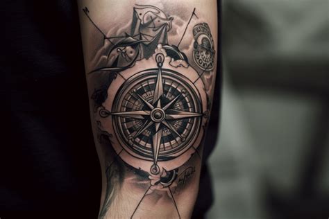 Compass And Anchor Tattoo Meaning And Symbolism Fully Explained