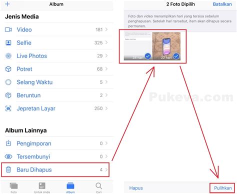 Cara Mengembalikan Foto Dan Video Yang Terhapus Permanen Di IPhone PUKEVA