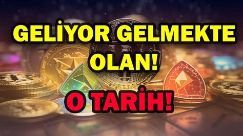 BİTCOİN NE ZAMAN YÜKSELECEK ALTLAR NE ZAMAN COŞACAK YouTube
