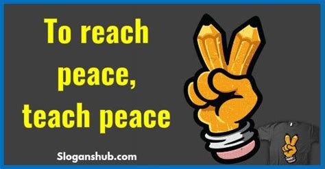 Best World Peace Day Slogans Slogan For Peace And Unity Artofit