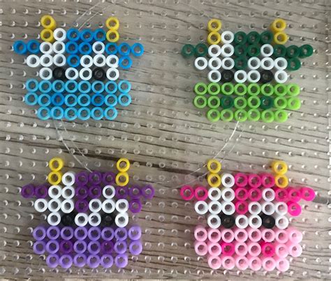 Cute Cow Perler Bead Pattern Easy Perler Beads Ideas Hamma Beads Ideas