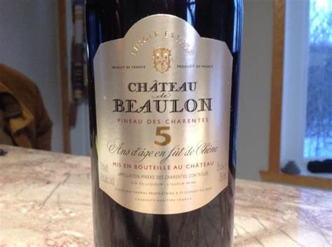 NV Château de Beaulon Pineau des Charentes 5 Years France Cognac