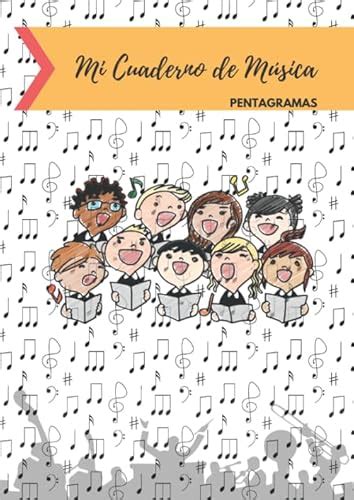 Cuaderno de Música Pentagramas Libreta para Notación Musical para