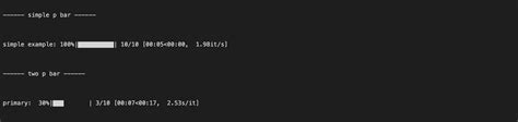 Python How To Display Two Progress Bar With Tqdm On Notebook On Vscode Stack Overflow