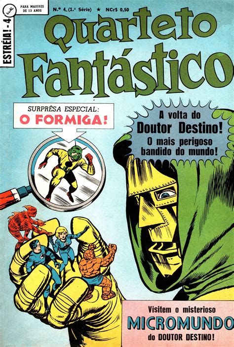 PR GIBIS Antigos Quarteto Fantástico Estréia 1ª Série Nº 4