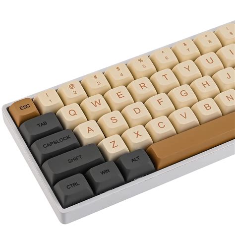 WHYSP XDA Profile PBT Keycaps 60 Percent 125 Keys Custom Gaming