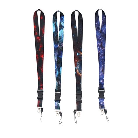 LIJCC Hand Shot Lanyard 4 Pack Cruise Lanyard With ID Badge Reel Holder