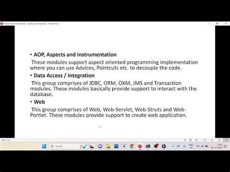 Spring Framework Tutorial Part With Example Springtechie Youtube