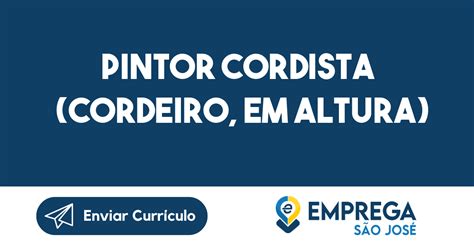 PINTOR CORDISTA CORDEIRO EM ALTURA São José Dos Campos SP
