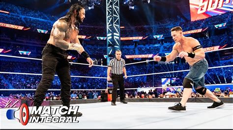 MATCH EN FRANÇAIS Roman Reigns vs John Cena pour le Titre Universel