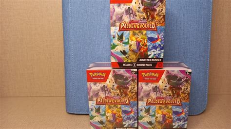 Paldea Evolved Booster Bundles Youtube