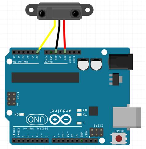 arduino 赤外線センサ（gp2y0e02a を試してみる scientific journey
