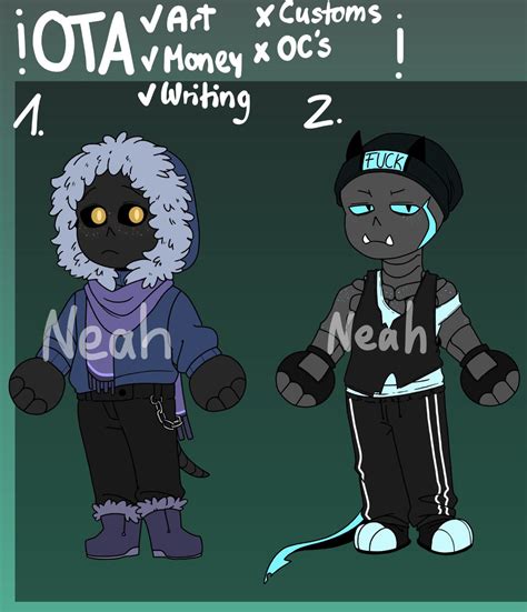 Neahcommish Closed On Twitter Rt Neahchanart I Made Some Adopts
