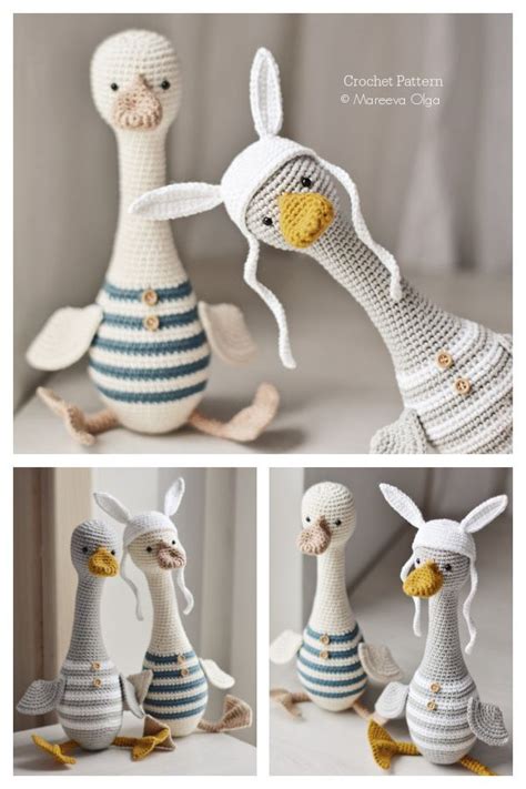 Crochet Goose Amigurumi Free Patterns Paid Artofit
