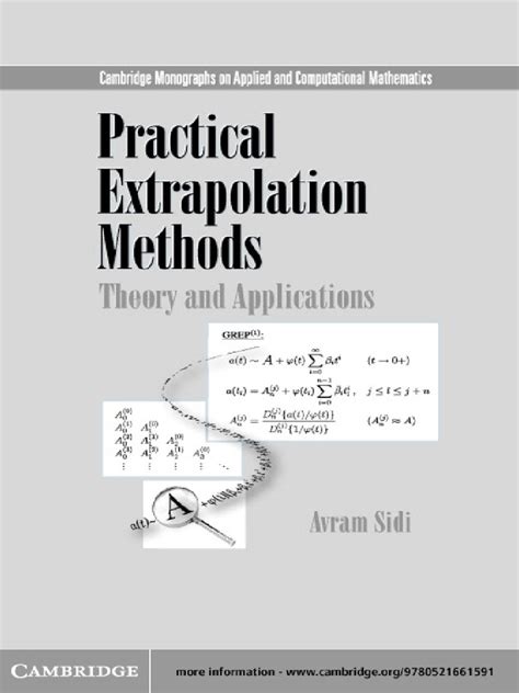 practical extrapolation methods pdf