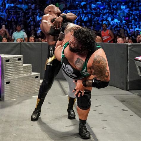 Austin Theory Vs Bobby Lashley Vs Bronson Reed United States Title