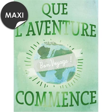 Carte Départ Que L aventure Commence Draeger Paris Cdiscount Beaux
