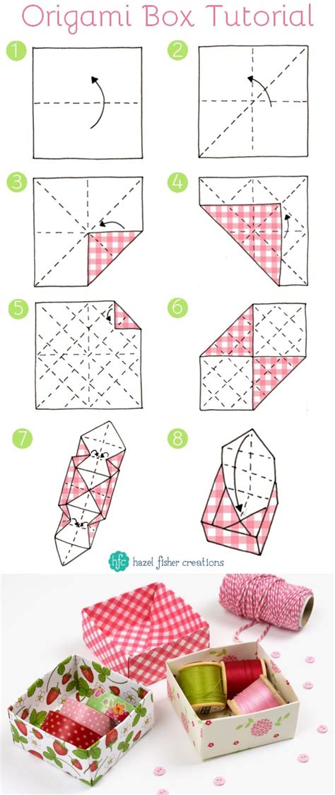 Caja De Origami Origami Box Mil Dedales