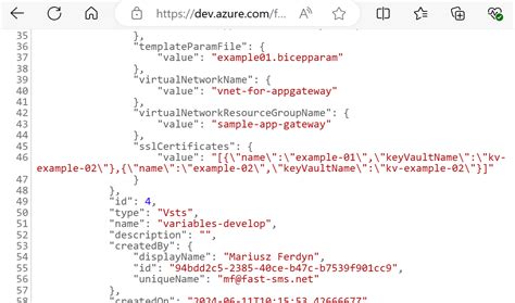 Azure DevOps Export Variables Group GUI Wiedza