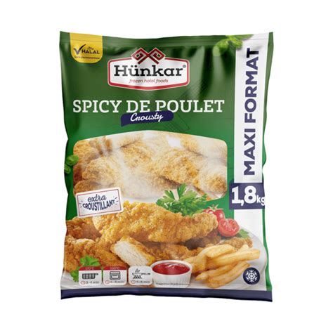 Spicy de Poulet Crousty 800g HÜNKAR