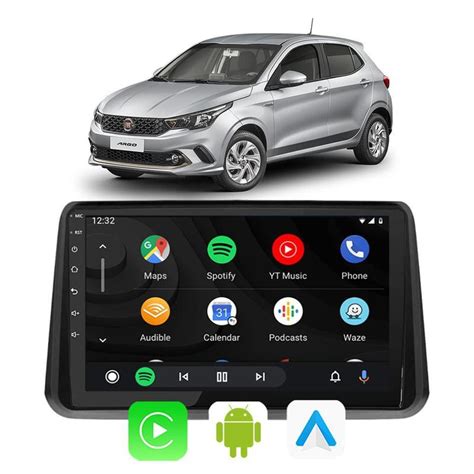 Kit Central Multimidia Android Auto Argo Cronos A