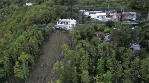 Frana A Ischia Le Immagini Dal Drone YouTube