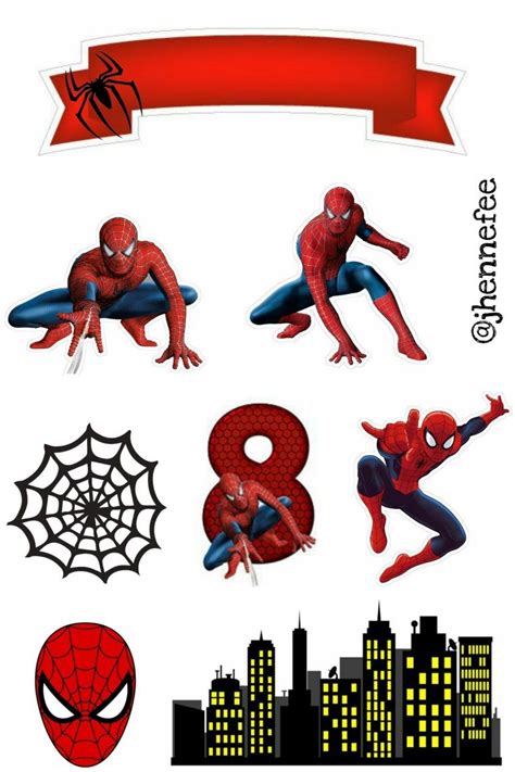 TOPO DE BOLO HOMEM ARANHA SPIDERMAN Aniversário do superhomem Festa