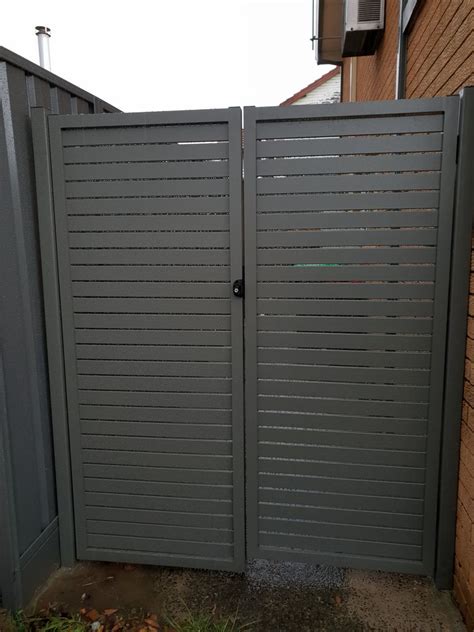 Aluminium Slat Fencing Gates All Southern Fencing Gates