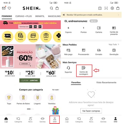 Como ganhar pontos na Shein Veja quais atividades do app dão