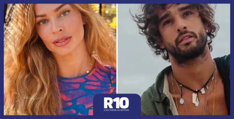 Grazi Massafera e Marlon Teixeira são flagrados aos beijos em aeroporto
