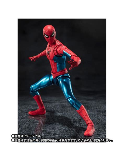 S H Figuarts Spider Man New Red Blue Suit