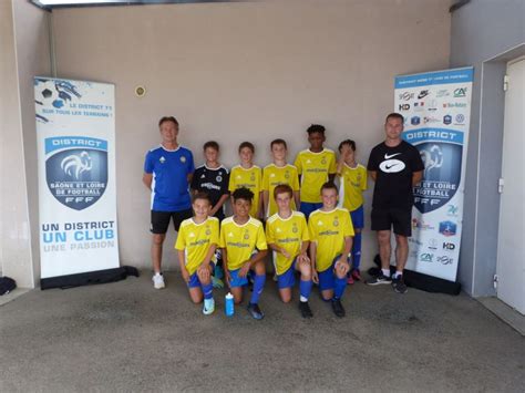 Les équipes U13 D1 ont fait leur rentrée DISTRICT SAONE ET LOIRE DE