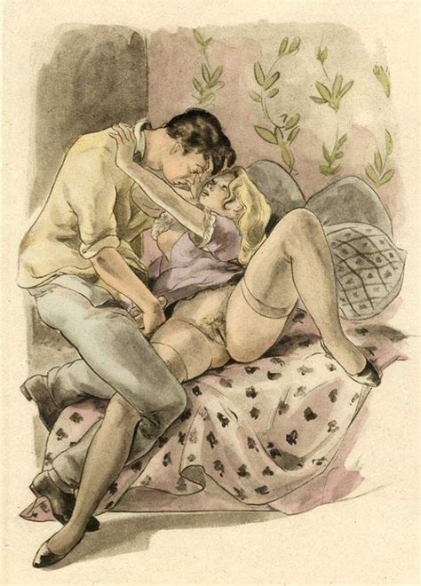 Retro Erotic Drawings Sexdicted
