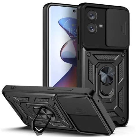 Krkis Shock Proof With Slide Camera Cover For Motorola Moto Edge Neo