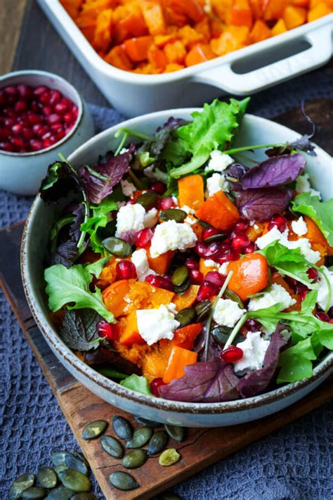Kürbissalat mit Hokkaido und Feta Gaumenfreundin