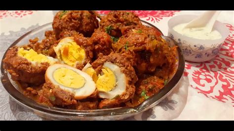 Nargisi Kofte Recipe نرگسی کوفتہ Nargisi Kofta Egg Curry YouTube
