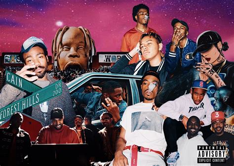 Top Rappers Collage Wallpaper Super Hot In Cdgdbentre