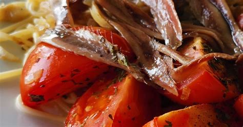 P Tes Aux Anchois Et Aux Tomates Recette De P Tes Aux Anchois Et Aux