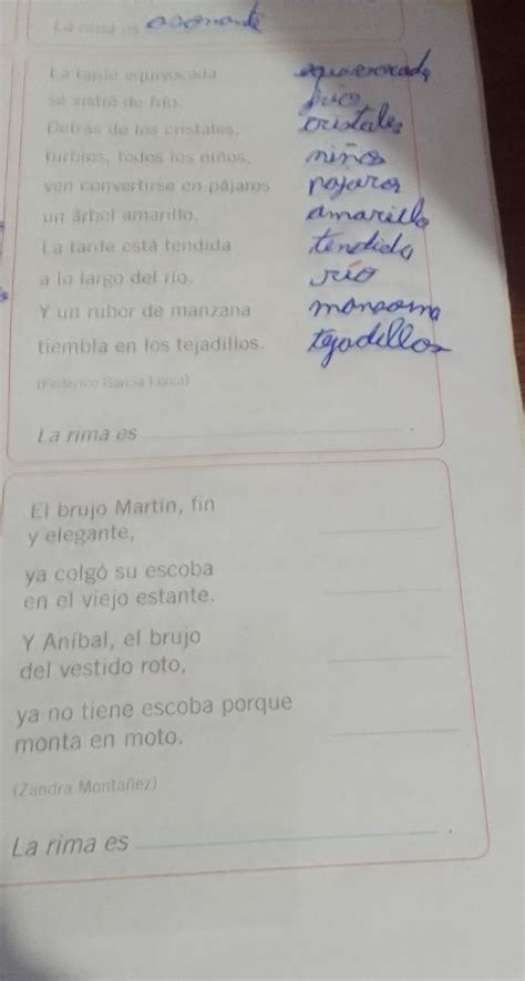 Palabras Asonantes Y Consonantes Escuela The Best Porn Website