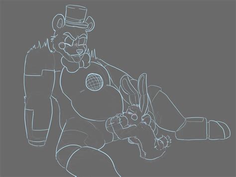 Rule 34 Animatronic Bear Belly Bunny Fellatio Five Nights At Freddys Funtime Freddy Fnafsl