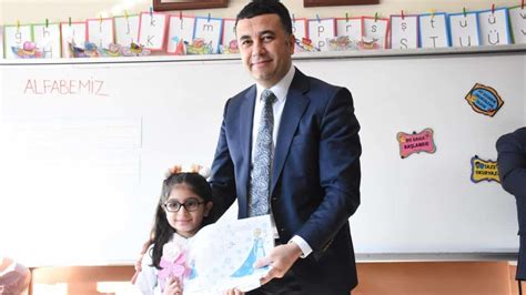 2022 2023 Eğitim Öğretim Yılı birinci dönem karne gününde İlçe