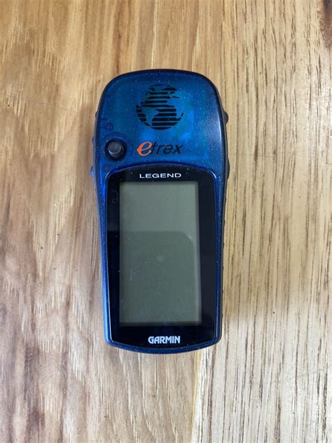 Garmin ETrex Legend Blue Handheld LCD Display Waterproof Hiking GPS