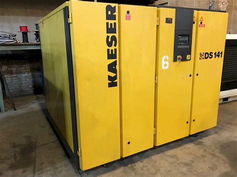 100 HP KAESER DS 141 ROTARY SCREW SLIDING VANE AIR COMPRESSOR
