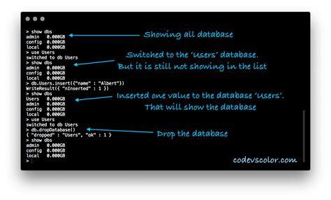 MongoDB Tutorial How To Drop A Database In MongoDB CodeVsColor