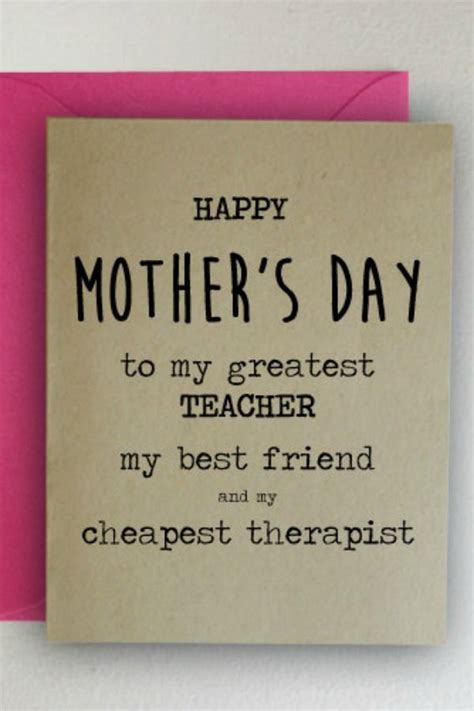 37 Funny Mothers Day Cards That Will Automatically Make You Her Favorite Mom Cards Mothers