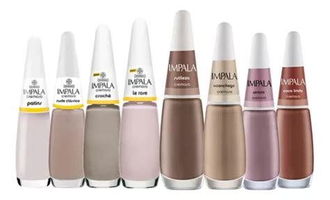 Cole O Esmaltes Impala Nudes Cores Parcelamento Sem Juros