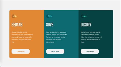 github cooly o cats 3colcard the 3 column preview card component project from frontend mentor